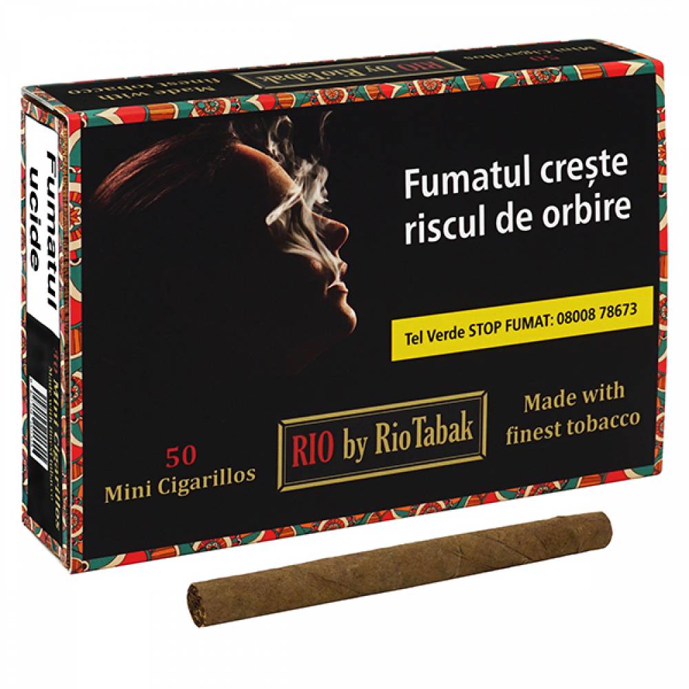 Tigari de foi RIO by RioTabak Mini Cigarillos